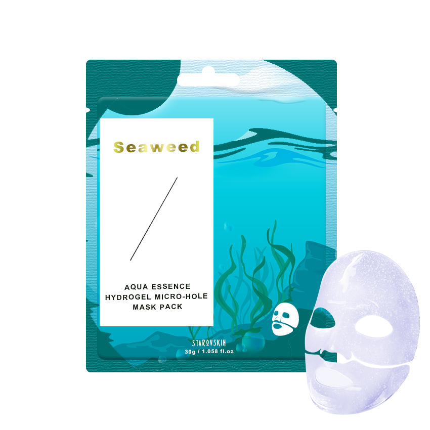 STAROVSKIN AQUA ESSENCE SEAWEED HYDROGEL MICRO-HOLE MASK PACK – EVERYMONDAY
