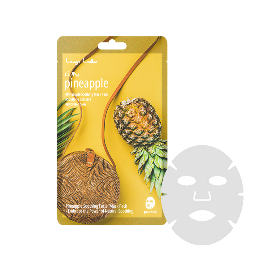 Laugh Loolloo fun pineapple MASK PACK – EVERYMONDAY